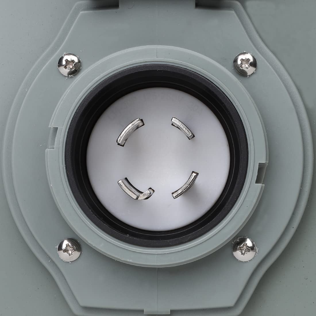 Snapklik.com : 30A 125/250V Nema L14-30P Inlet Box, 30 Amp 4-Prong ...