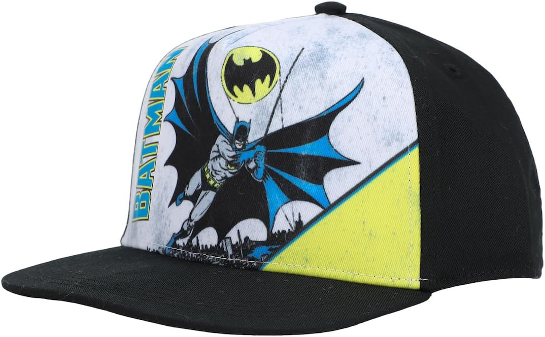 Amazon.com: Bioworld Batman Logo Kids' OSFM Baseball Cap Multicolored ...