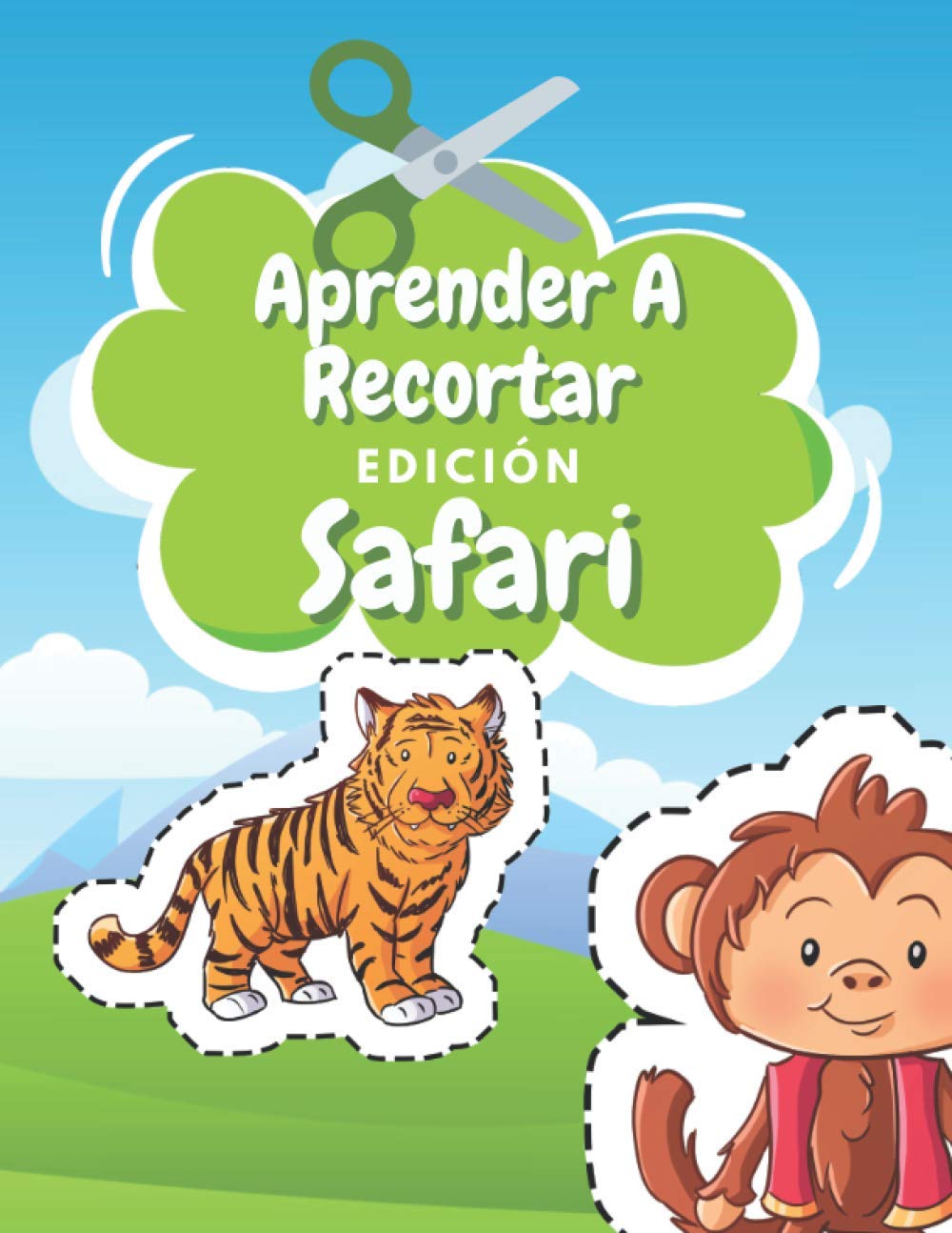 Aprender A Recortar Edicion Safari Cuaderno De Actividades Preescolar ...