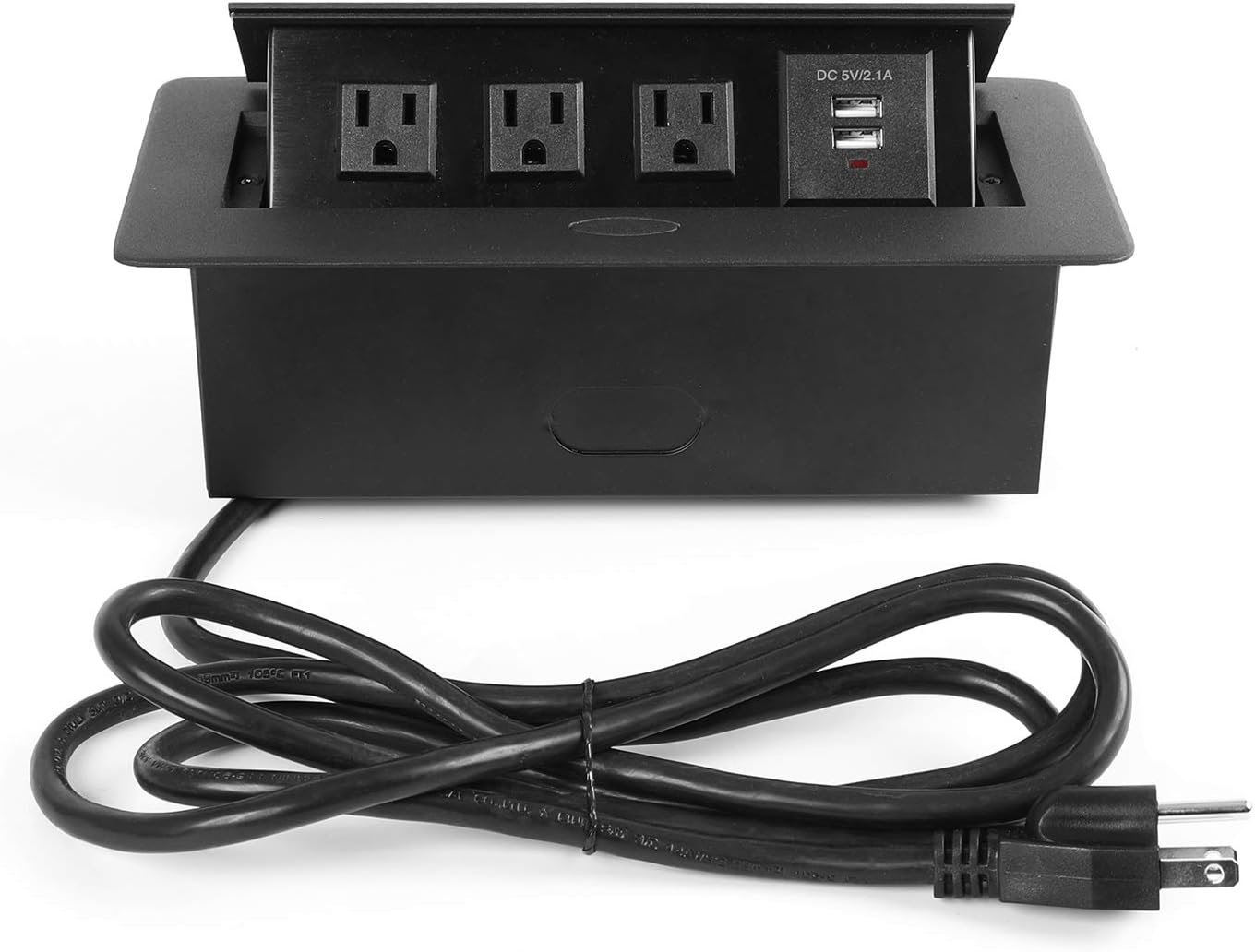 Amazon.com: KYHSHJ Connection Box Desktop Pop Up Outlet with 2 USB ...