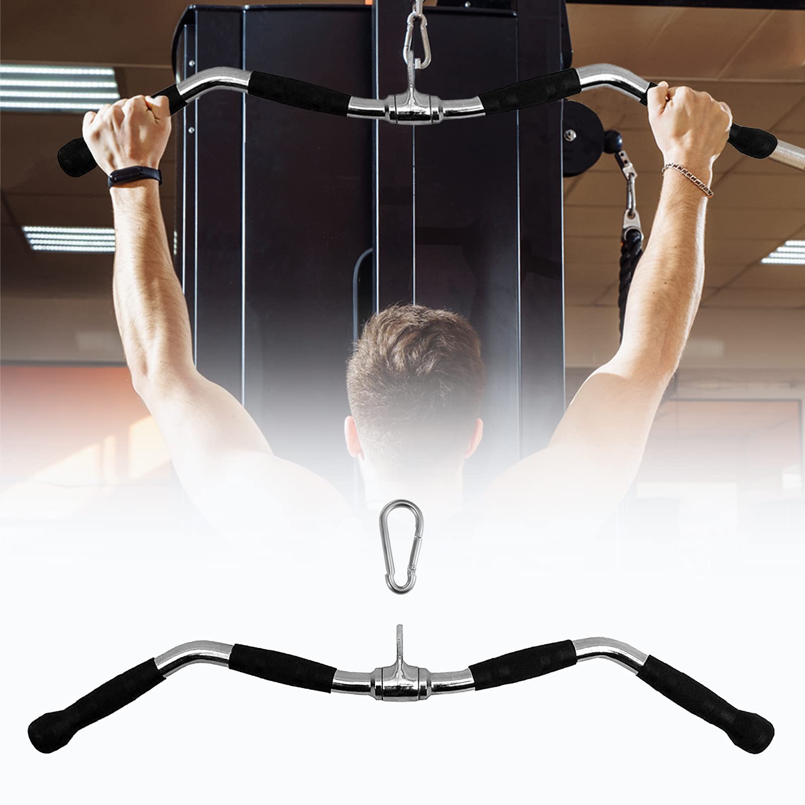 Buy WOOSL Pulley System Gym, Fitness LAT and Lift Pulley System, Dual ...