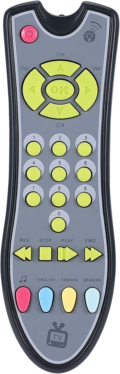 Children's remote control baby toy music TV remote control early ...