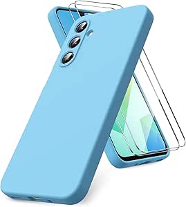 Amazon.com: Vansdon for Samsung Galaxy A16 4G/5G Case, 2 Pack Tempered Glass Screen Protectors ...