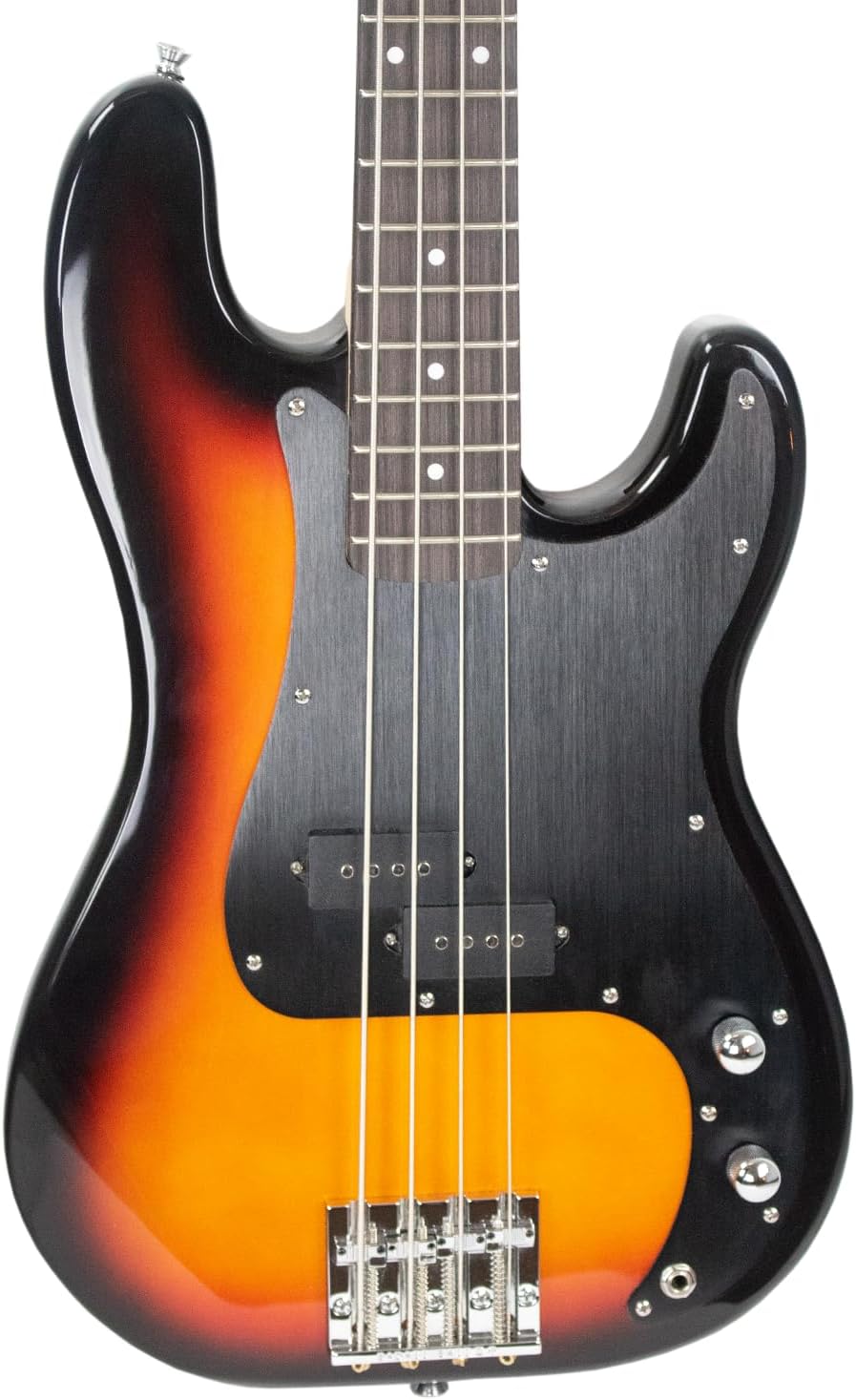 Amazon.com: Sawtooth, 4-String Road Warrior Series Vintage Burst w ...
