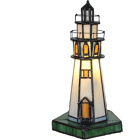 Stained Glass Lighthouse Night Light - - Amazon.com
