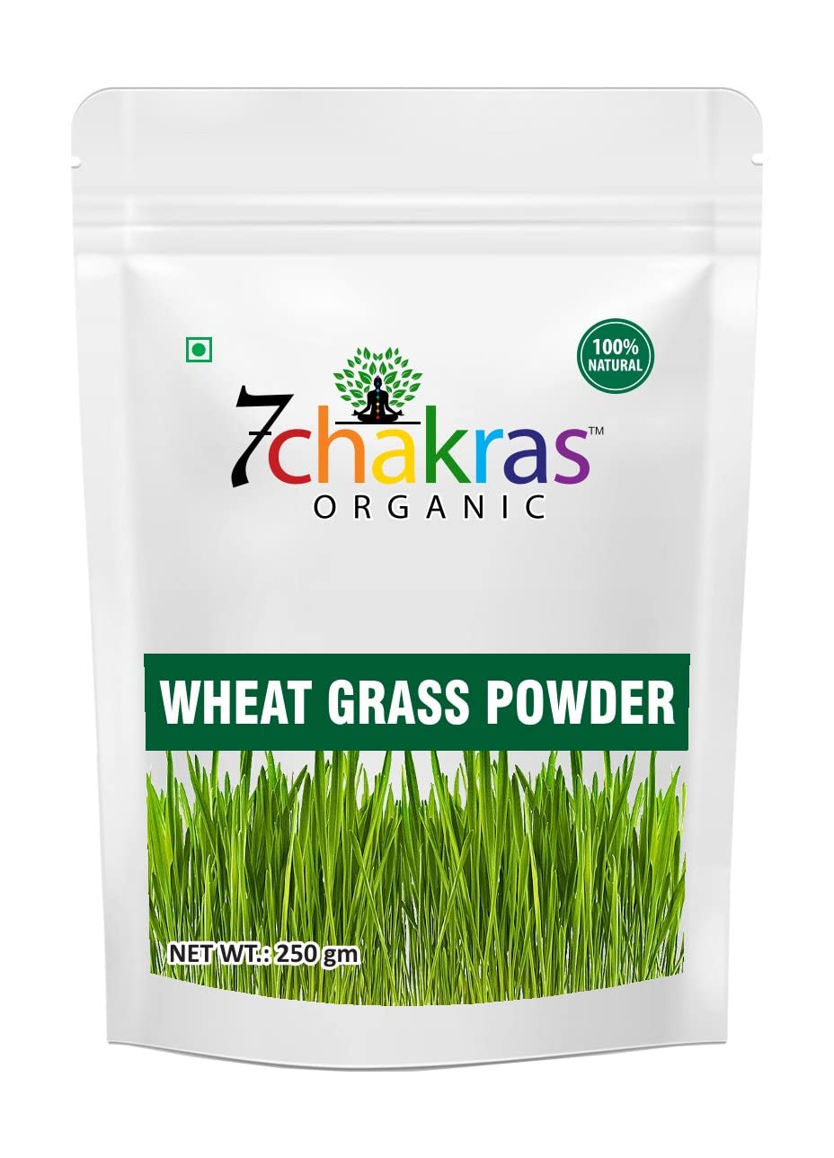 Buy 7 chakras organic 100% Organic Wheat Grass Powder Non-GMO, Vegan ...