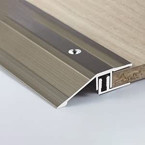 Amazon.com: Aluminum Floor Divider Strip Door Threshold Bar, Carpet to ...