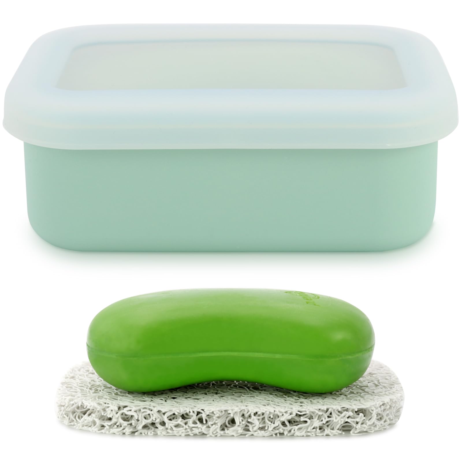 Amazon.com: Travel Soap Case, Leak Proof Travel Soap Container ...