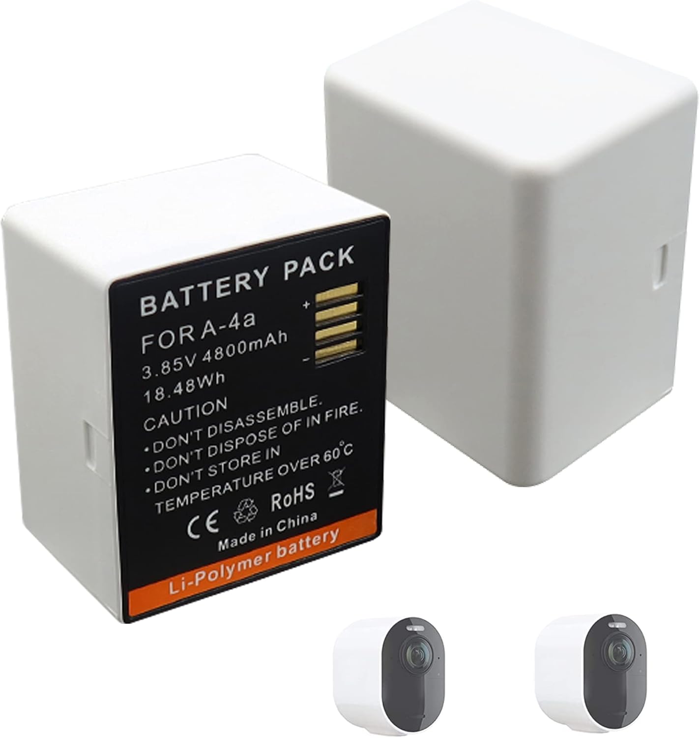 Amazon.com : BORTENG Replacement Batteries for Arlo Ultra/Ultra 2/Arlo ...