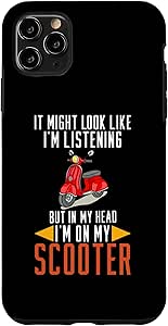 Amazon.com: iPhone 11 Pro Max Moped Scooter Motorcycles Motorized ...