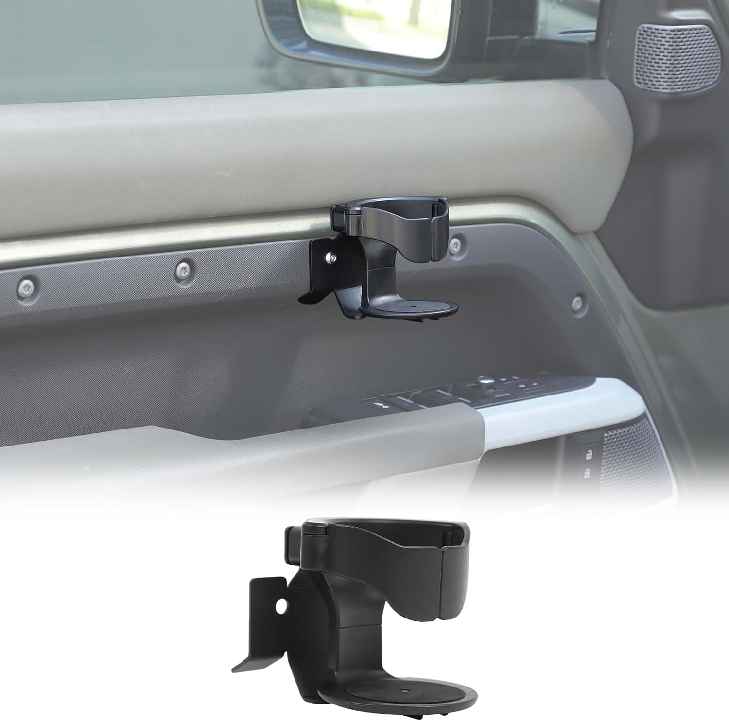 Amazon.com: HIRUFAIT Dashboard Cup Holder Compatible with L@nd Rover ...