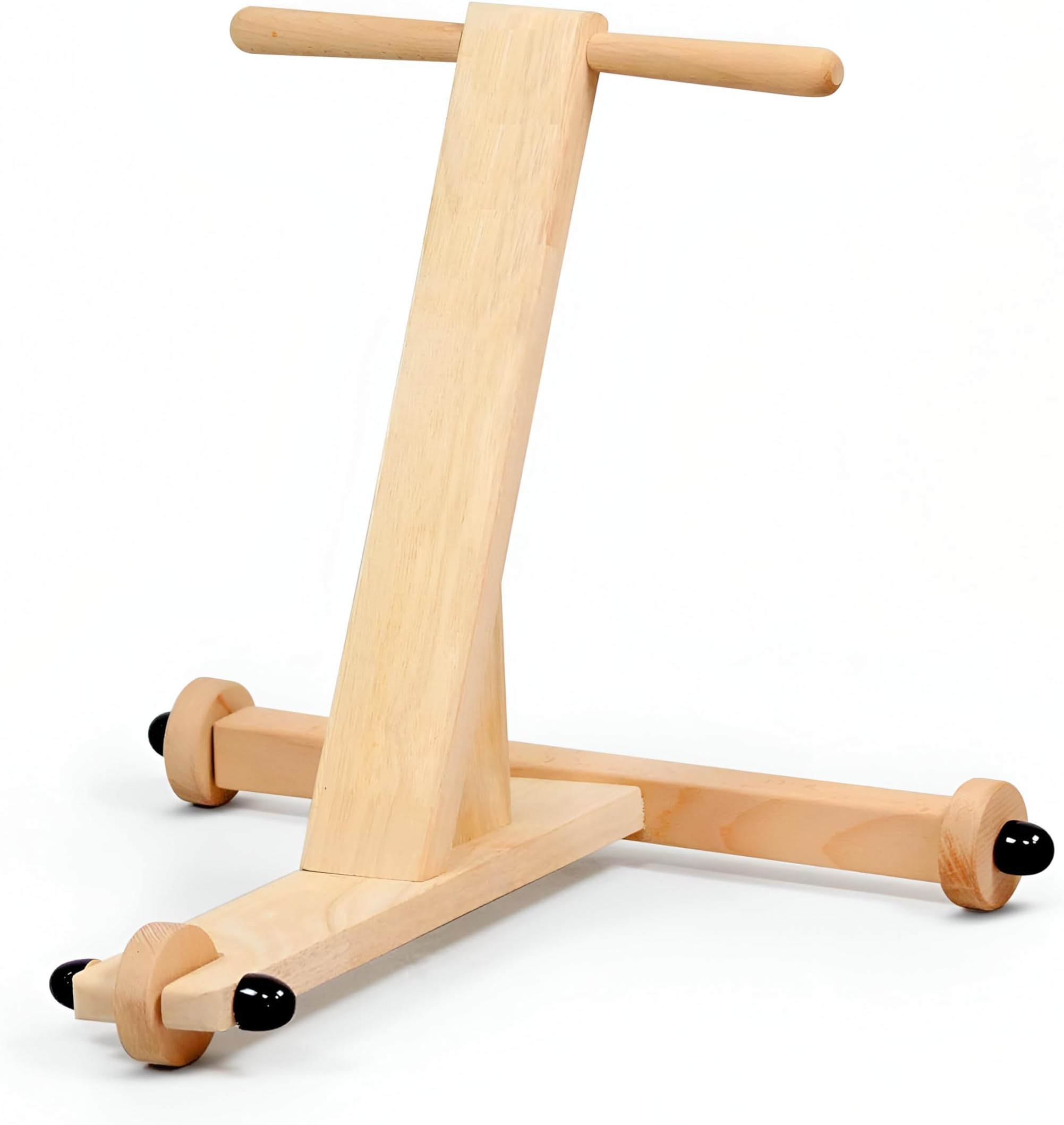 Buy CHANNAPATNA TOYS Wooden Baby Walker, Strong Study Sit-to-Stand ...