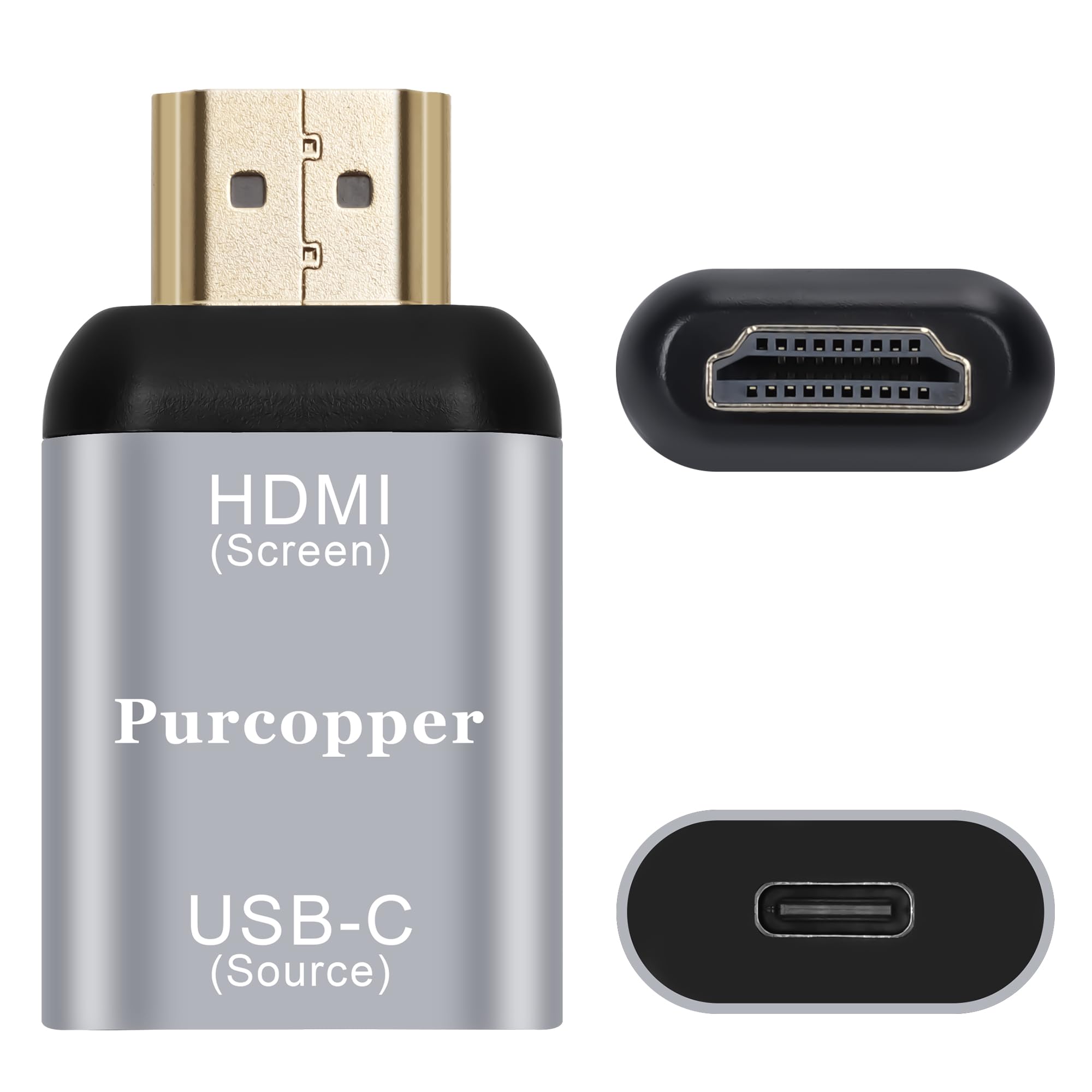 Amazon.com: 4K USB C to HDMI Adapter,Uni-Directional Type-C Female ...