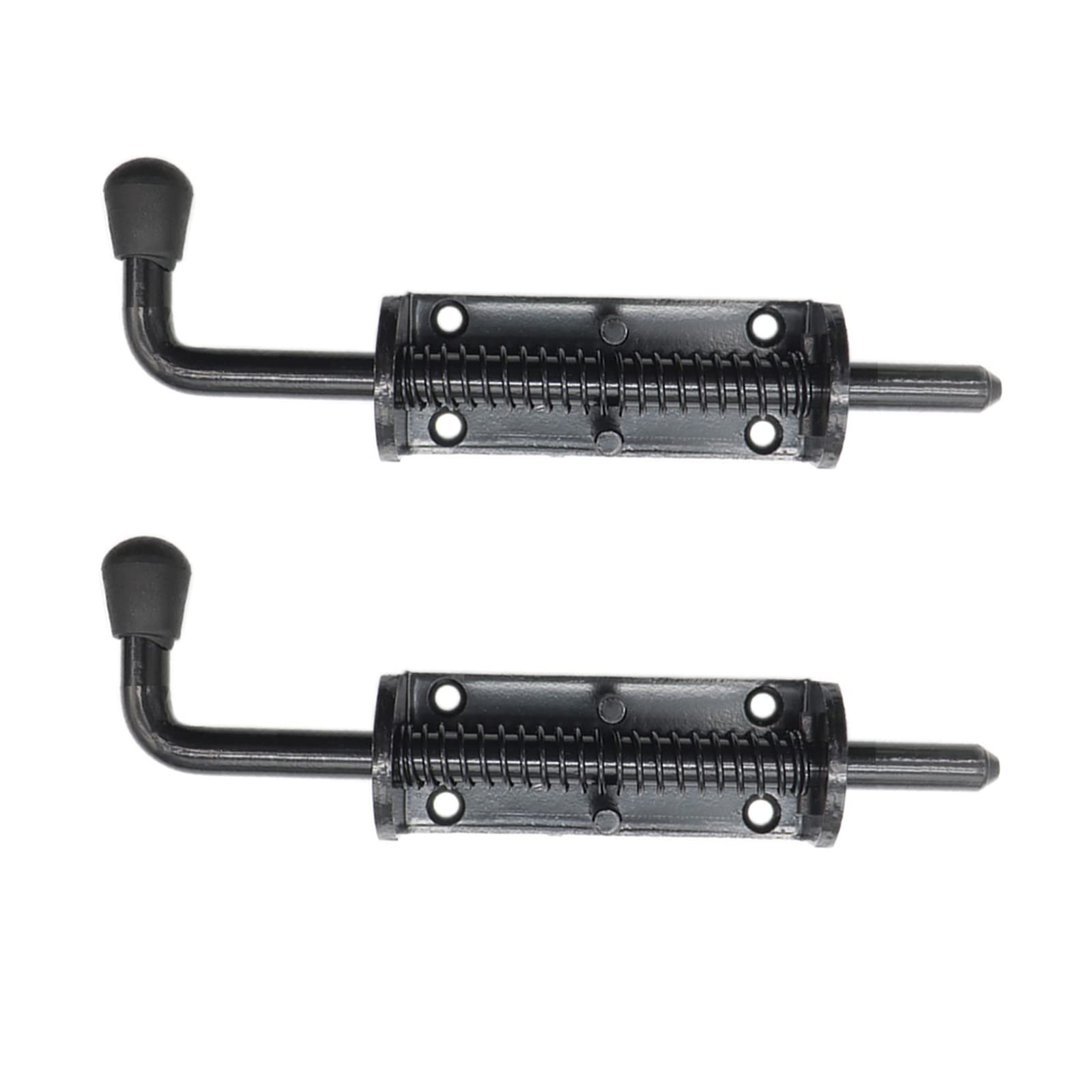 Snapklik.com : Black 2 Packs 6.5 Inch Heavy Duty Spring Loaded Latch Pin