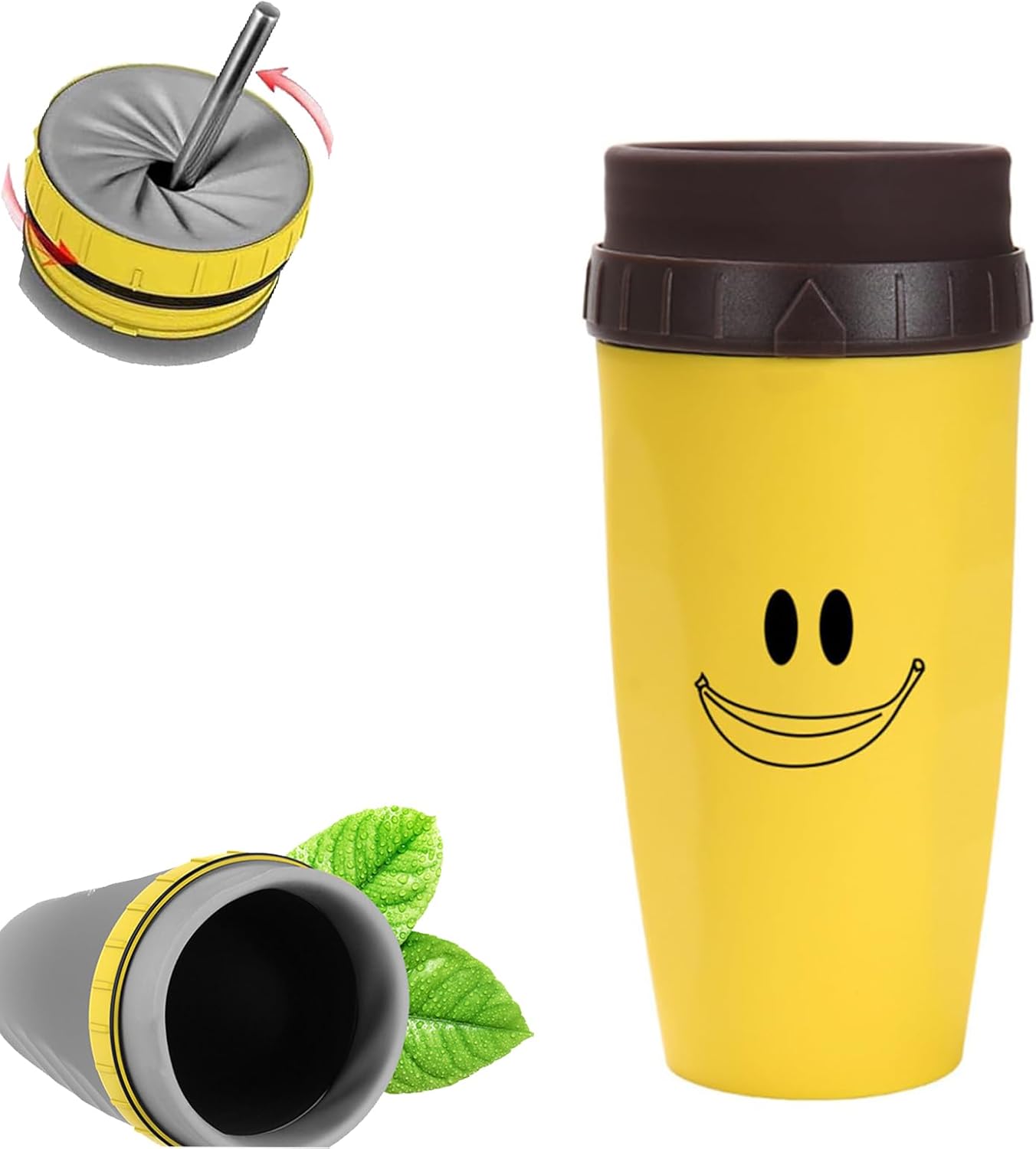Amazon.com: Twizz Cup,Twizz Travel Mug,Large Mug Twist Cup Non Spill,Twizz Coffee Cup Aperture ...