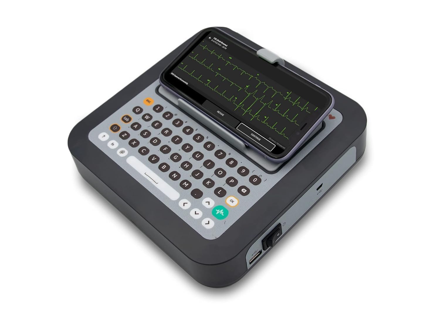 New & Advanced VCardia ECG - Portable - 12-Lead ECG machine | On demand ...