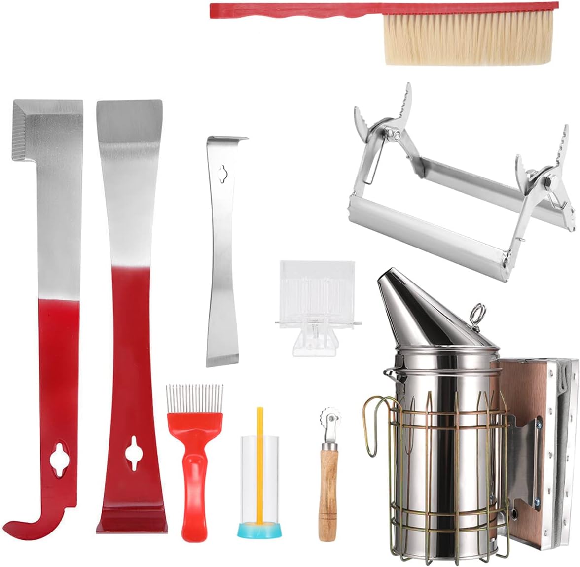 SDYGDB 10 Pcs Beekeeping Tool Kit Beekeeping Equipment Beehive Tool ...