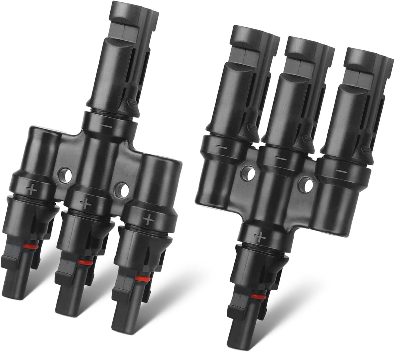 Amazon.com : Pjerjzn Solar Panel Connector Solar Y Branch 1 to 2 Solar ...