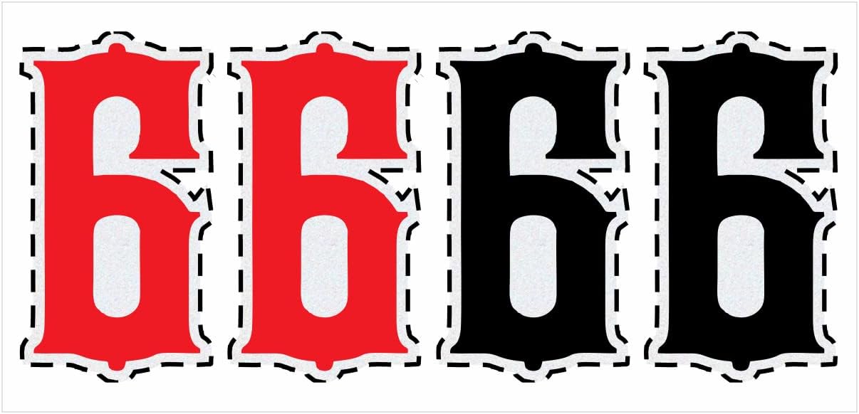 Amazon.com : "6" - Firefighter Reflective Helmet Decal Set of 4 Fire ...