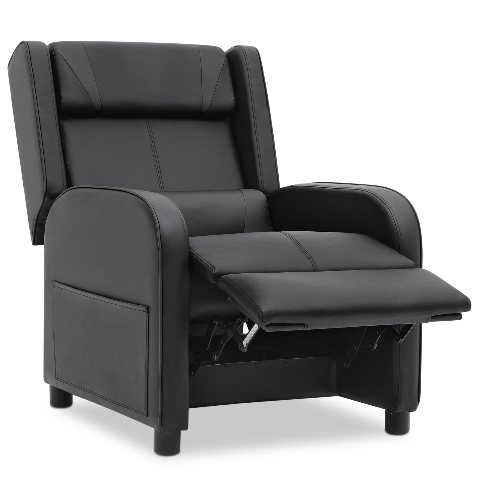 Athena Collection Gaming Recliner Chair for Adults, Modern Adjustable ...