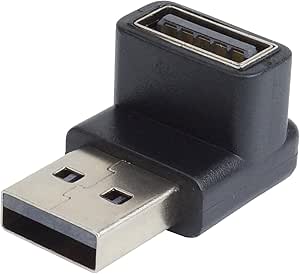 Amazon.co.jp: KOYOKOMA USB 3.2 変換アダプタ L型 L字型 USB Type-A オス メス タイプ A 変換コネクタ 角度 90度 角度変換 データ転送 ...