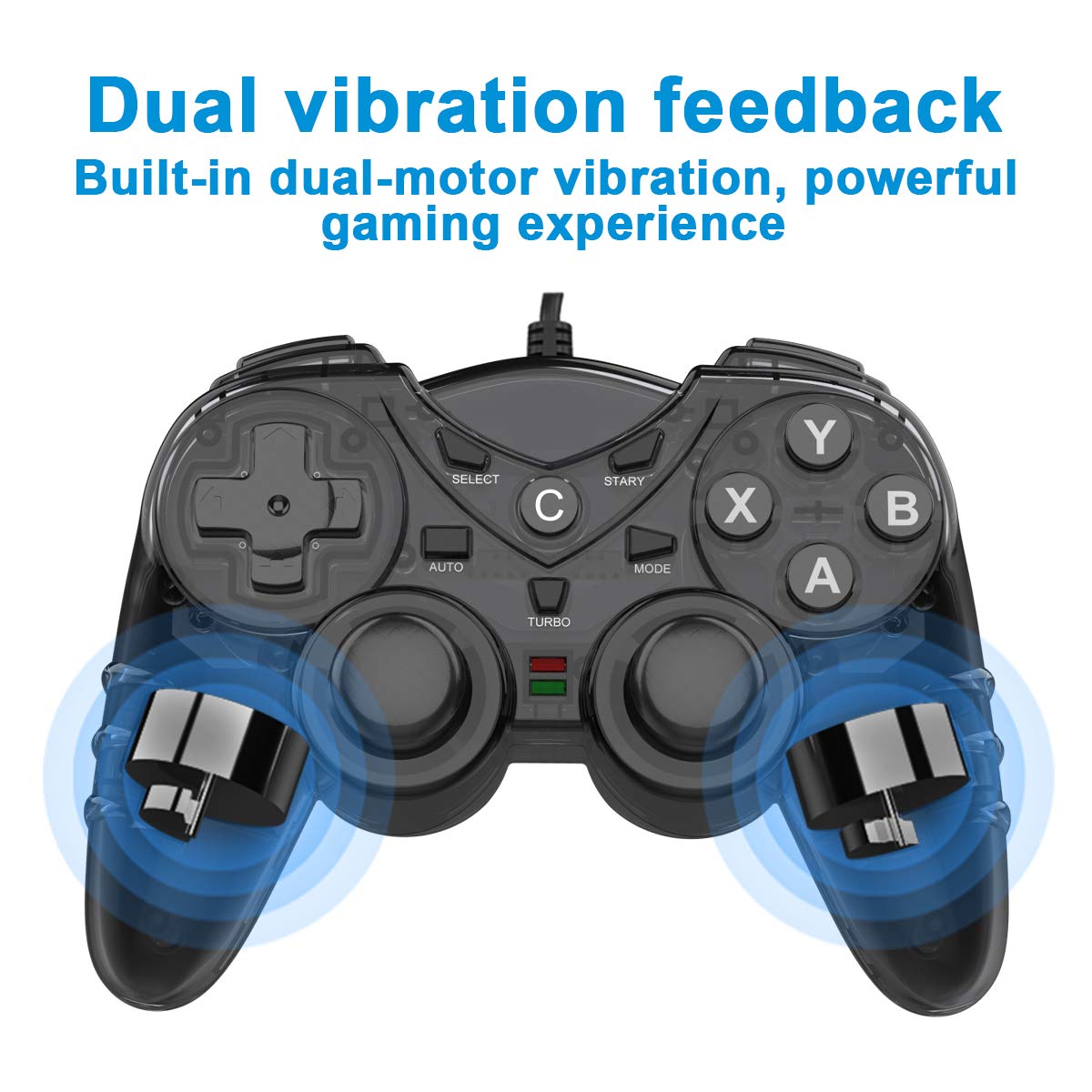 Snapklik.com : NBCP Game Controller For PC PS3,wired PS3 Controller For ...