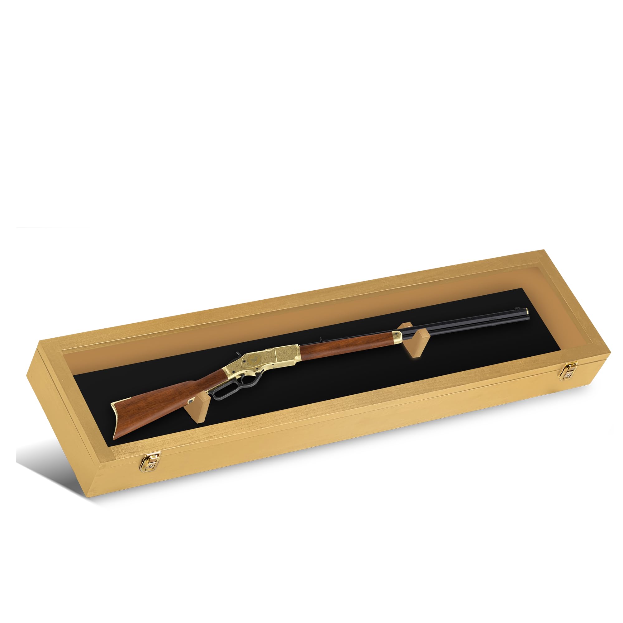 Snapklik.com : PENNZONI Gun Display Case - Lockable Rifle Display Case ...