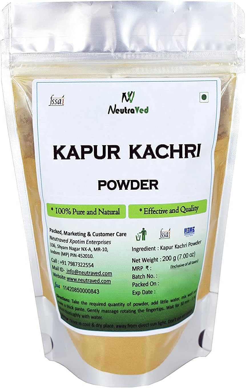 Amazon.com: Seasol NeutraVed Kapoor Kachri Powder/Kapur Kachri Powder ...