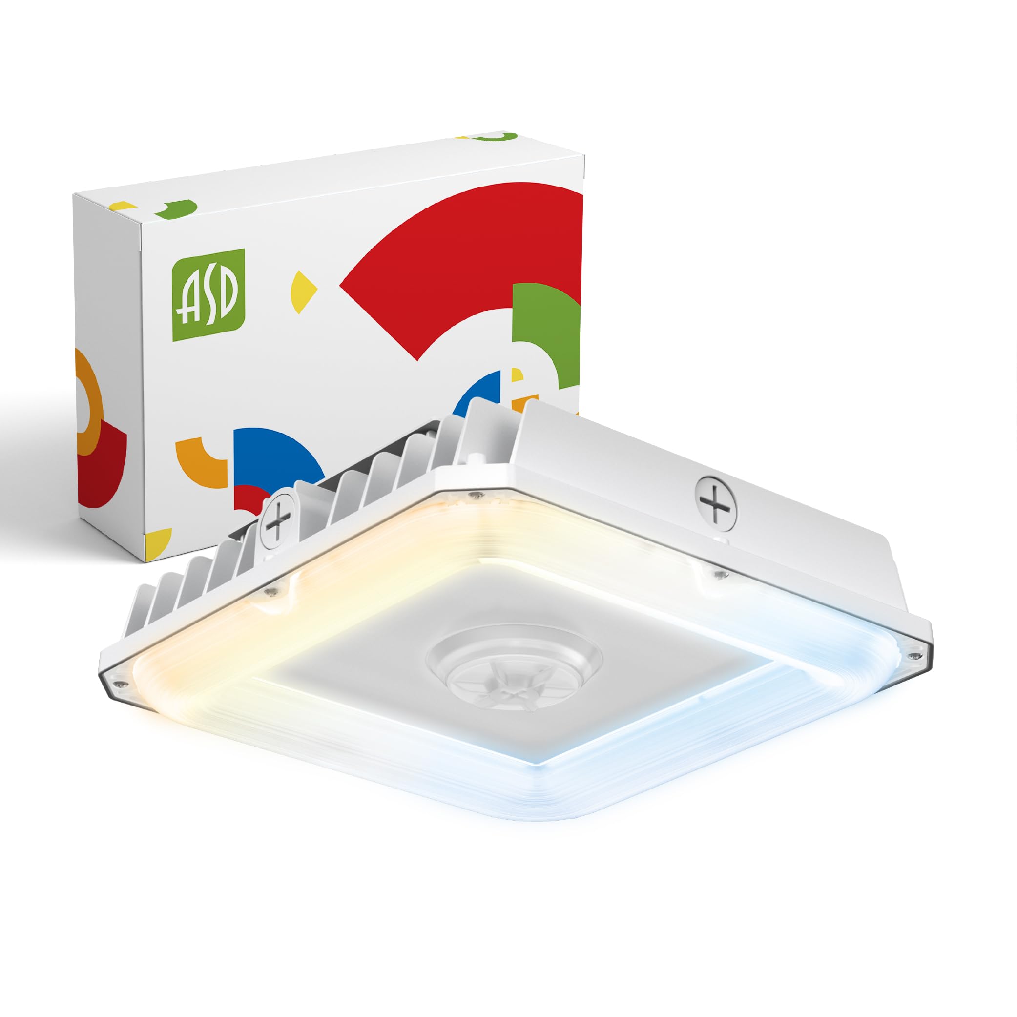 ASD LED Canopy Light 70/60/40W with Q-Base – 3000/4000/5000K 10823Lm 10 ...