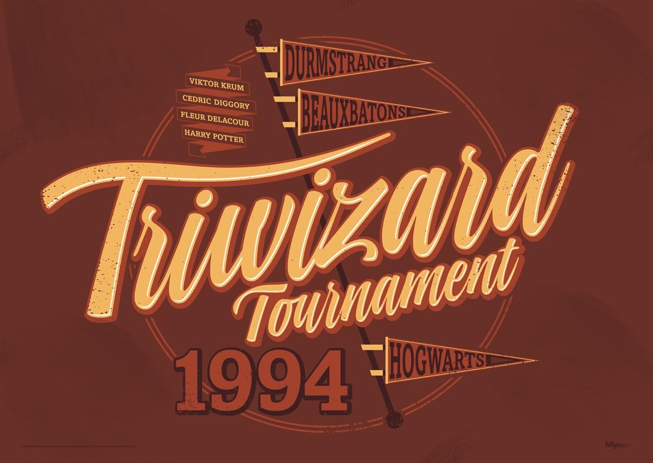 Amazon.com: MIGHTYPRINT Harry Potter – Triwizard Tournament – Durable 24” x 17 Wall Art – NOT ...