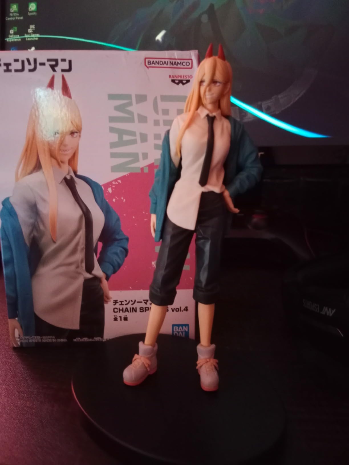 BanPresto - Chainsaw Man - Chain Spirits Vol.4 - Power Statue : Amazon ...