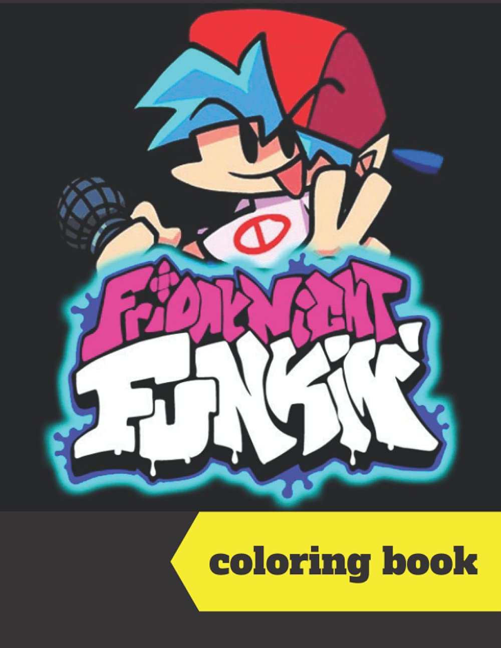 Buy Friday night funkin fnf coloring book: Over 40 coloring pages for ...