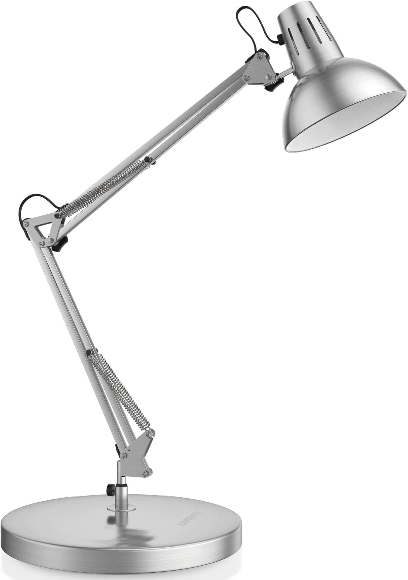 ikwuanfly Metal LED Desk Lamp, Vintage Swing Arm Lamp, 1,500 Lumens ...