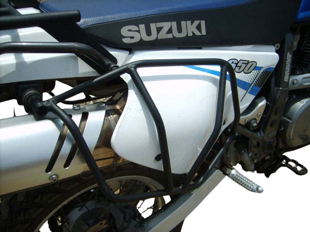 PMRACKS DR650 Side Luggage Racks (1996-Present) Suzuki DR 650 Rack 1996 ...