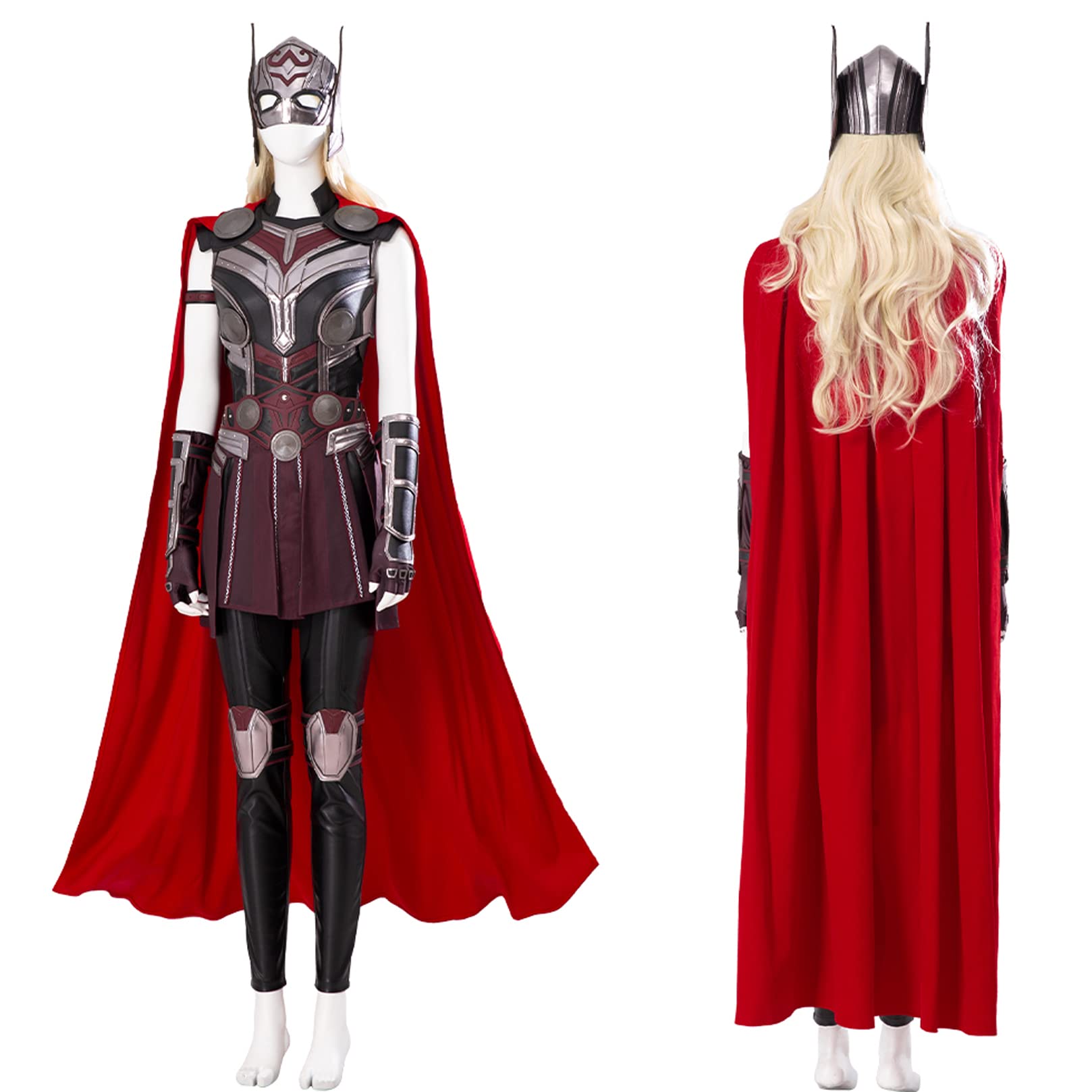 Jane Foster Cosplay Costume Women Valkyrien Cloak Armor Helmet Pants ...