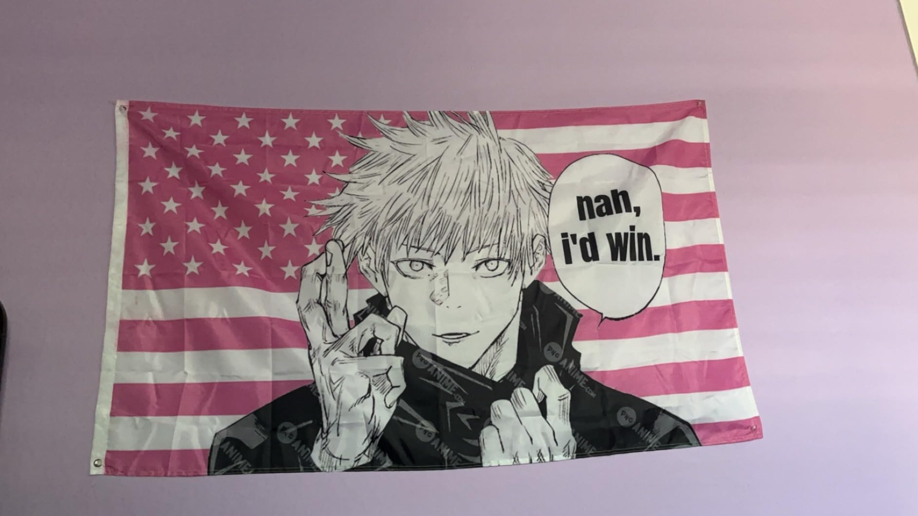 Amazon.com : Custom American Flag 3x5 Ft,Personalized Pink American ...