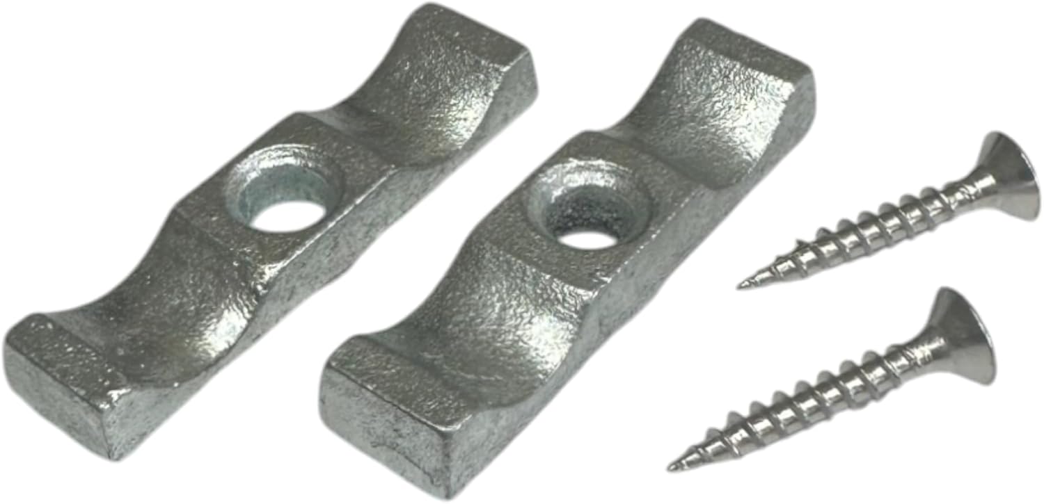 Zinc Plated Turn Buttons with Screws 50mm (2 Inch) for Shed Doors ...