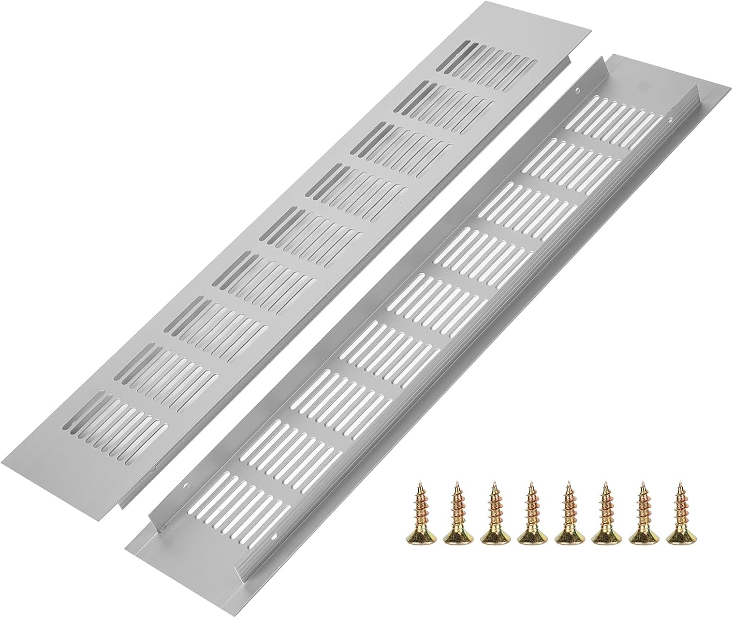 2PCS Air Vent Grille Cover, Aluminum Alloy Kitchen Air Vent Cover ...