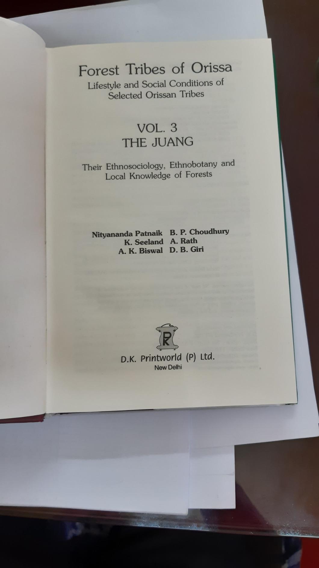 Buy Juang (Vol. 3) (Man & Forest) Book Online at Low Prices in India ...