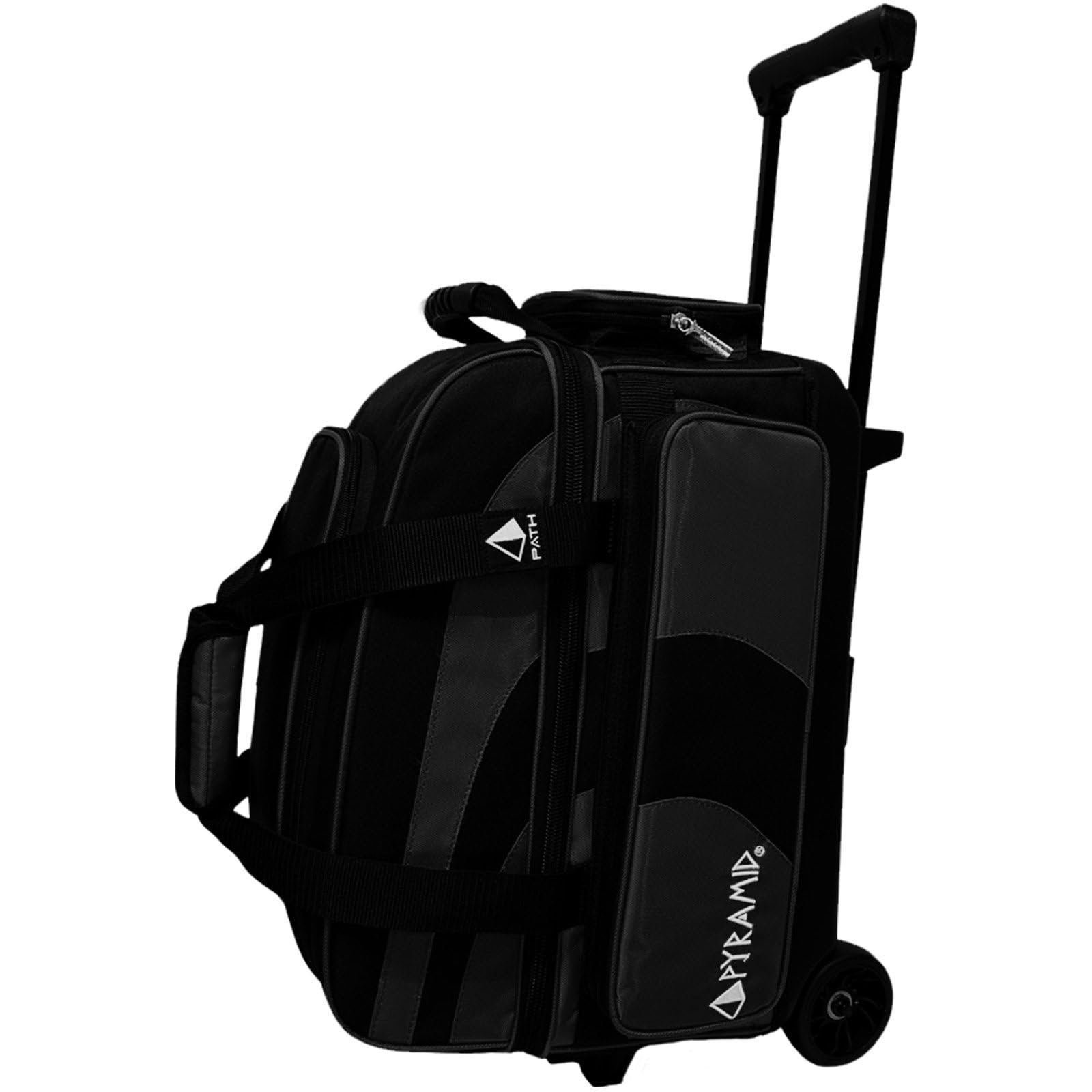 Snapklik.com : Pyramid Path Pro Deluxe Double Roller Bowling Bag
