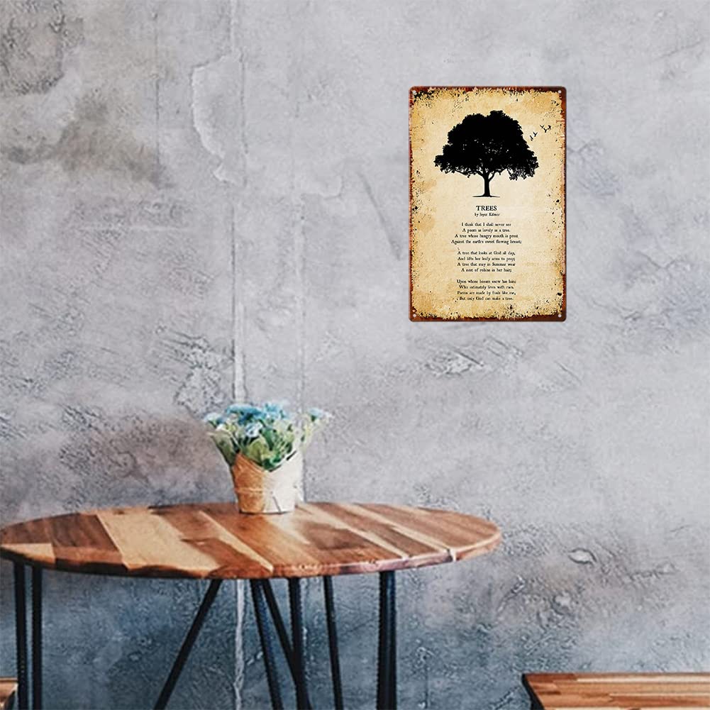 Poetry Theme Decorations Sonnet 29 Poem Wall Decor William Shakespeare