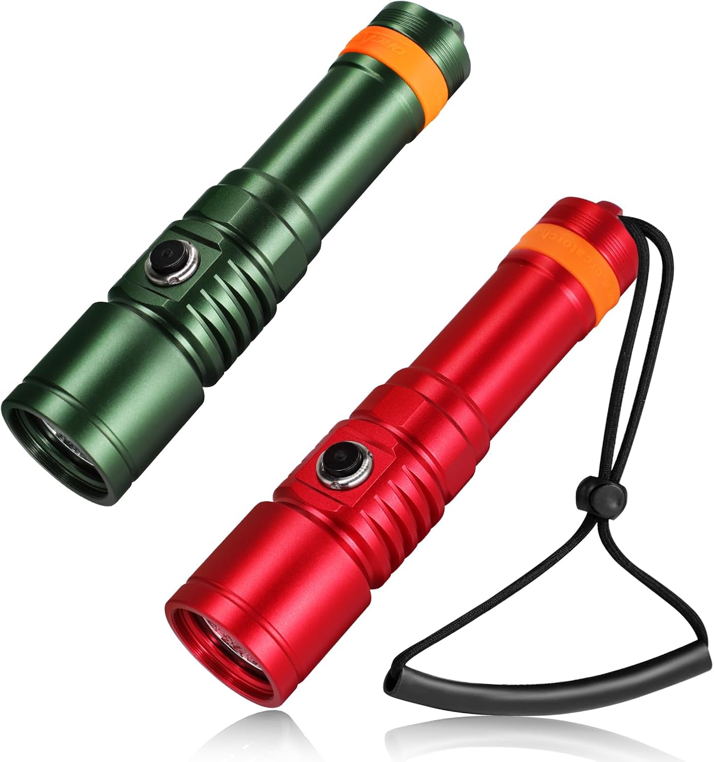 Amazon.com: ORCATORCH D710 Scuba Dive Light - Combo in Green and Red ...