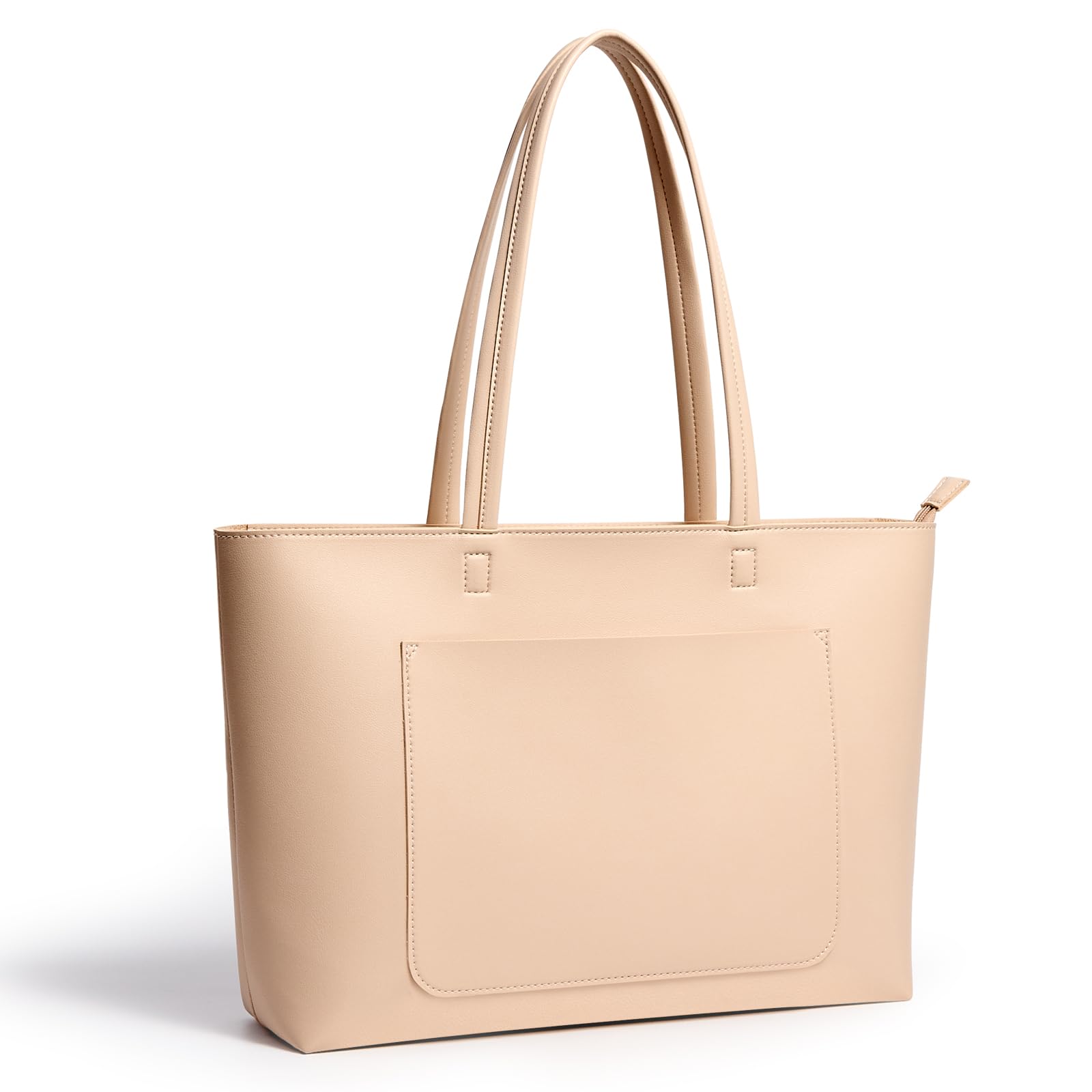 Amazon.com: Fancy Forest Basic Tote Bag for Women Vegan Leather Hard ...