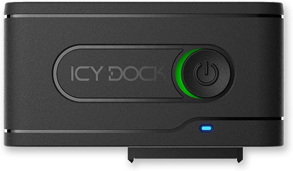 ICY DOCK EZ-Adapter Ex MB931U-1VB R1-1x 2.5 Inch U.2 NVMe PCIe SFF-8639 ...