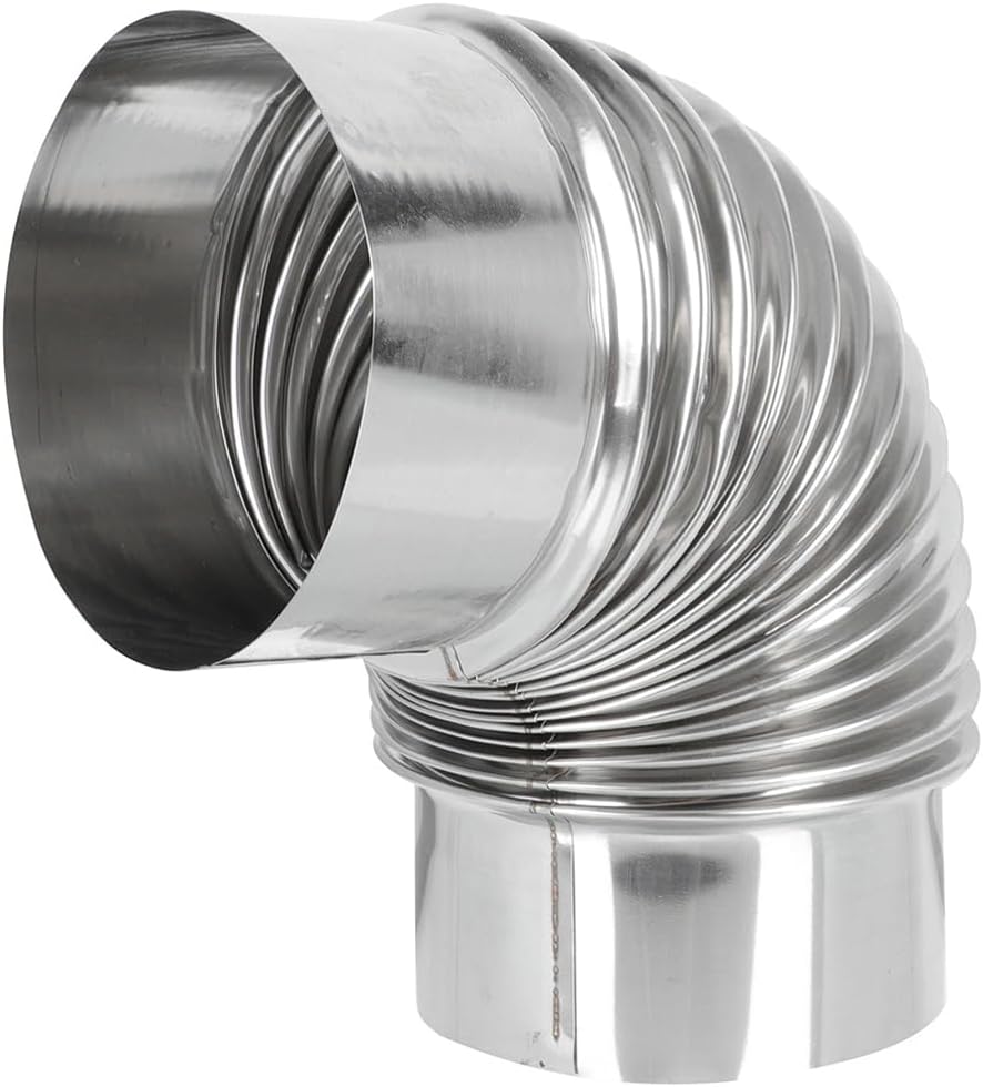 Amazon.com: OATIPHO Stove Pipe Elbow, 90 Degree Stove Pipe, 3inch ...