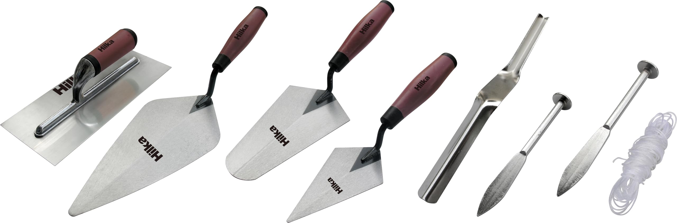 Hilka 66416006 6 PCE Soft Grip Trowel Set, Blue : Amazon.co.uk: DIY & Tools