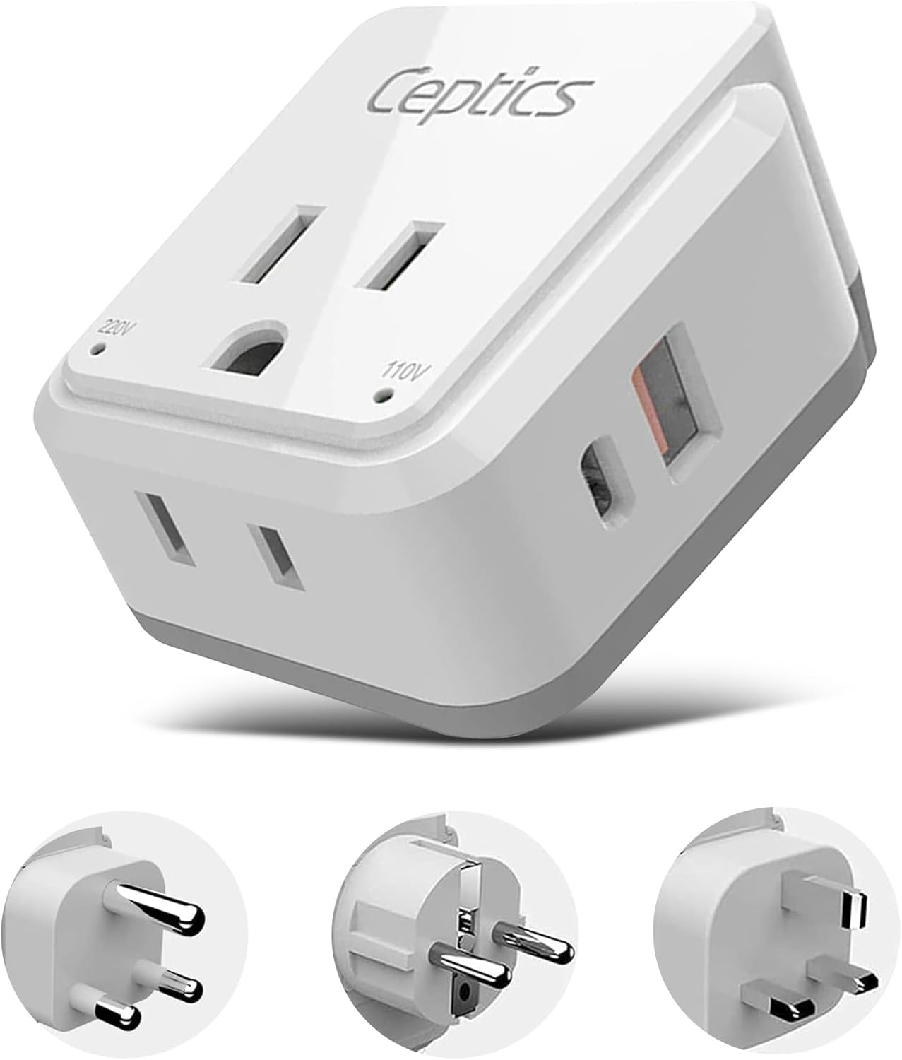 Compact Power Adapter Set avec Double USB-C et USB Guinea | Ubuy