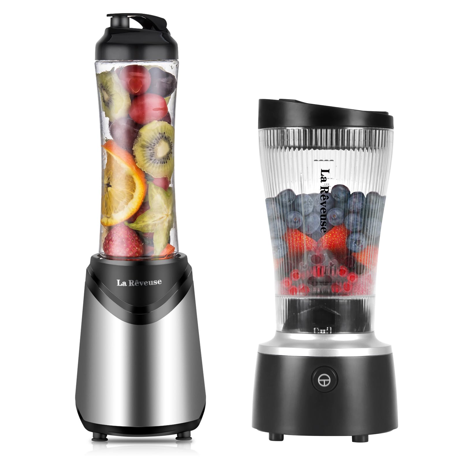 Amazon.com: La Reveuse 300W Personal Size Blender 18 oz + La Reveuse ...