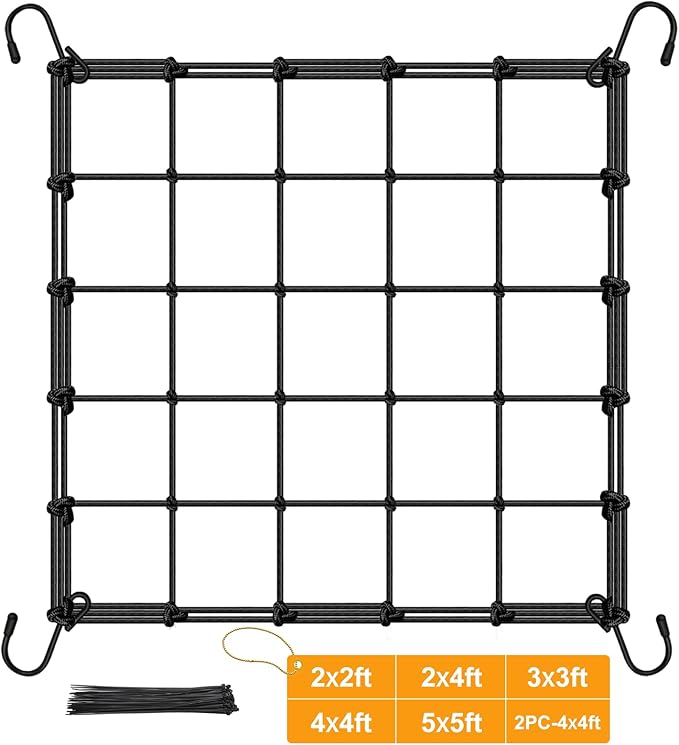 Amazon.com : BSTPCOO Scrog Net 2x2 Trellis Net for Grow Tent, Elastic ...