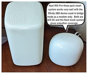 Amazon.com: Google Nest WiFi Pro - Wi-Fi 6E - Reliable Home Wi-Fi ...